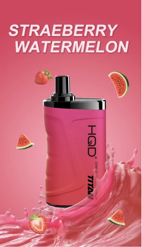 HQD TITAN STRAWBERRY WATERMELON 7000 PUFFS - Just Vapes Australia HQD TITAN STRAWBERRY WATERMELON 7000 PUFFS - Just Vapes Australia