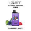 Buy Raspberry Grape – IGET BAR PRO - Just Vapes Australia